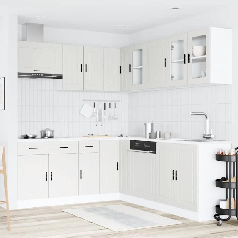 11 Piece Kitchen Cabinet Set - White - Complete Storage Solutions